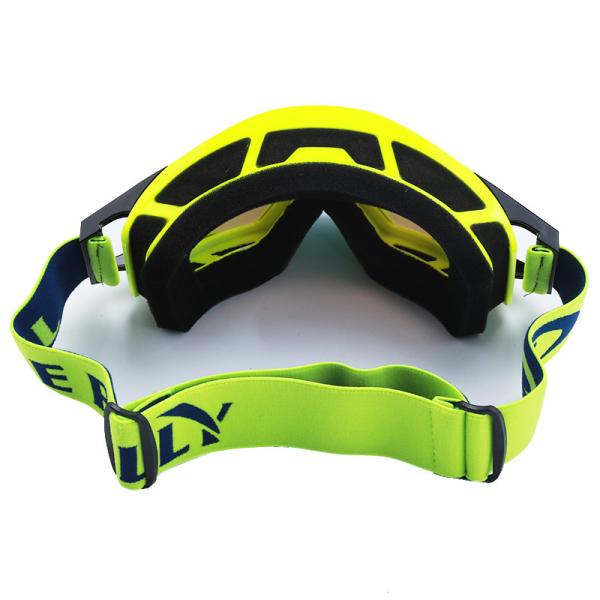 Quality Adult Size dirt bike motorcycle MX goggles with Adjustable Anti Slip Elastic for sale