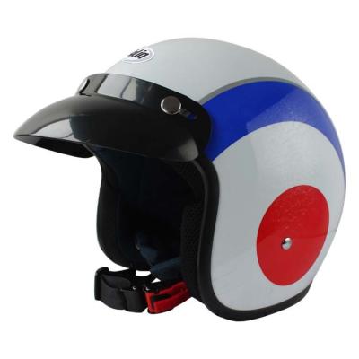 Cina Sostituire/riparare il casco con visore e rivestimento di spugna lavabile in stile retrò classico in vendita