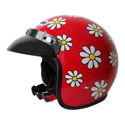 Cina Sostituire/riparare il casco con visore e rivestimento di spugna lavabile in stile retrò classico in vendita