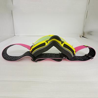 China TPU Frame PC Lente Custom MX Goggles Motocross rasgar Anti Fog UV400 Amostra à venda