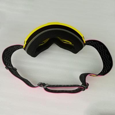 China TPU Frame PC Lente Custom MX Goggles Motocross rasgar Anti Fog UV400 Amostra à venda