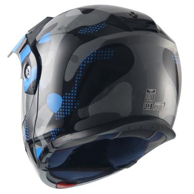 Cina S.M.L.XL.XXL Casco per motociclette modulare a doppia visiera con 1550 -50 g di peso in vendita