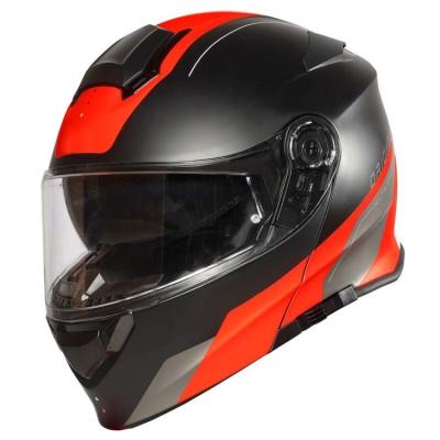 Cina Casco con omologazione DOT ECE e doppia visiera di protezione superiore per motociclette in vendita
