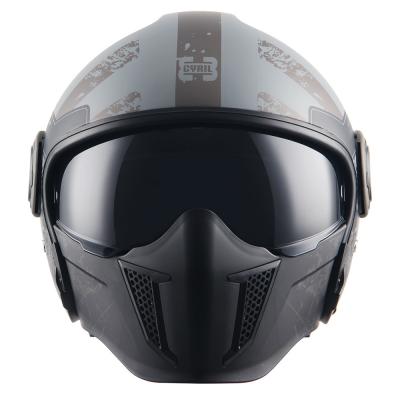 Cina Casco per motociclisti con maschera a uso personale 30-35 giorni lavorativi in vendita