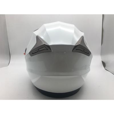 China XS/S/M/L/XL/XXL DOT ECE Approved White Open Face Motorcycle Helmet with Visor Anti-fall Breathable for sale