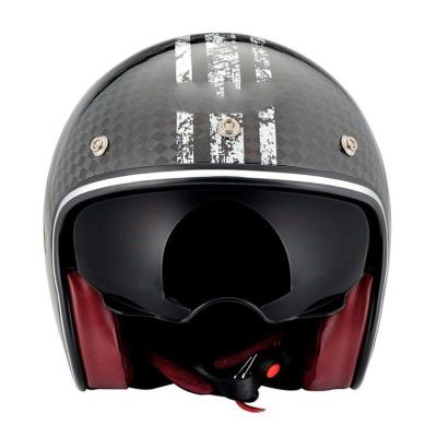 Cina Sostituire/riparare casco per motociclisti con faccia aperta retro vintage con omologazione DOT ECE per Harley in vendita