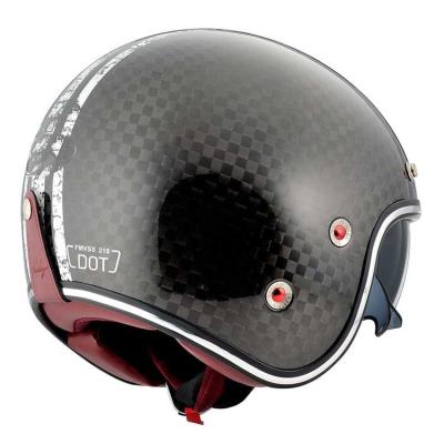 Cina Sostituire/riparare casco per motociclisti con faccia aperta retro vintage con omologazione DOT ECE per Harley in vendita
