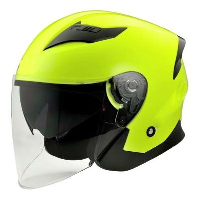 China Adjustable Double Visor Flip Open Face DOT Approved Motorcycle Helmet with Custom Logo for sale