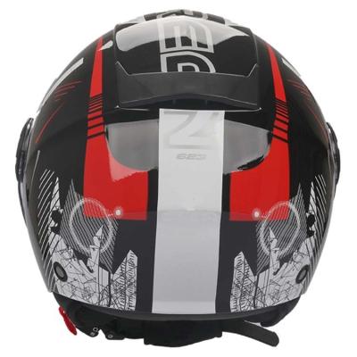 Cina Casco da moto da uomo con faccia aperta, certificato ECE, in giallo/nero, taglie XS-XXL in vendita