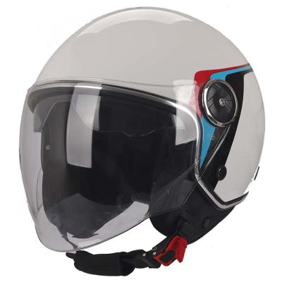 中国 防落 オーダーメイド ECE 認証 ヴィンテージ レトロ 3/4 オープンフェイス バイク ヘルメット XS-S-M-L-XL-XXL 販売のため