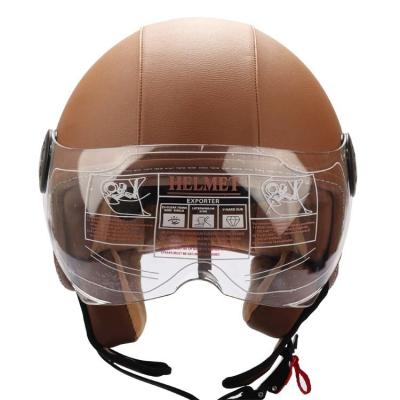 中国 オープン・フェイス ECE認証 モーターサイクルのヘルメット カスタム色と安全保護 販売のため