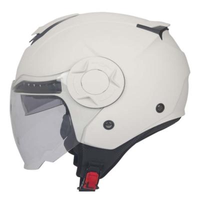 Cina XS-XXL taglie ECE Certificazione Casco motociclistico a faccia aperta con visiera PC antigraffi in vendita