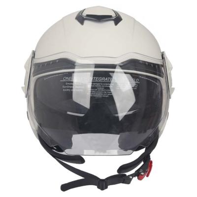 Cina XS-XXL taglie ECE Certificazione Casco motociclistico a faccia aperta con visiera PC antigraffi in vendita