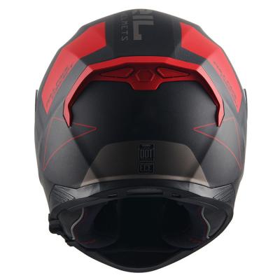 Cina Casco per motociclisti in fibra di carbonio DOT FMVSS218 approvato con grafica personalizzata in vendita