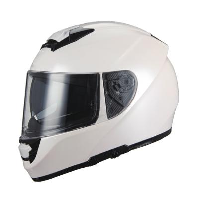 Cina DOT ECE Occhiali doppi Casco a faccia piena Motocicletta con logo personalizzato accettato in vendita