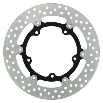中国 カスタム フロント フローティング 298mm モーターサイクルのブレーキローターディスク Yamaha FZ6 XJ6 R6 黒 販売のため
