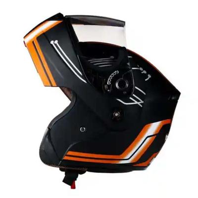 Cina Logo personalizzato accettato, fabbrica DOT approvato Caschi Flip Up Motociclo Casco Modulare in vendita