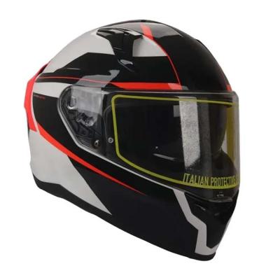 Cina Fare un campione di ECE 22.06 certificato casco per motociclisti a faccia intera in colore personalizzato in vendita
