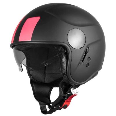 Cina Casco per moto scooter a faccia aperta con stampa del logo personalizzato in vendita