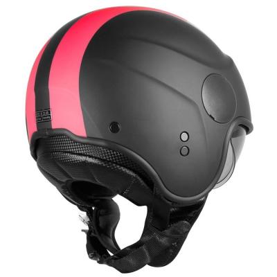 Cina Casco per moto scooter a faccia aperta con stampa del logo personalizzato in vendita