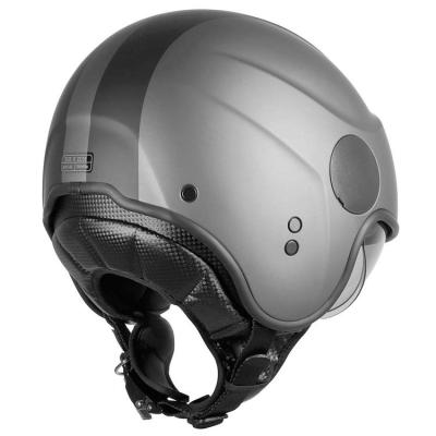 Cina Casco per moto scooter a faccia aperta con stampa del logo personalizzato in vendita