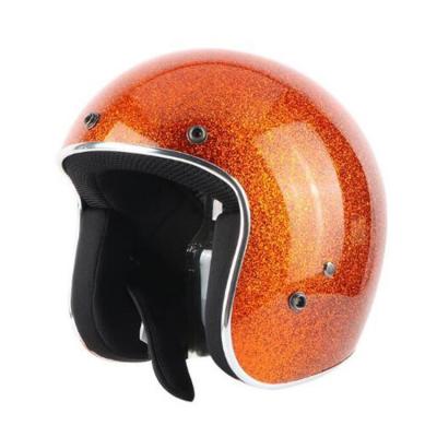 Cina Orange Blu Rosso Bianco Nero o Colori personalizzabili 850 -50g Faccia aperta Caschi da moto vintage in vendita