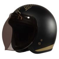 China Custom ECE Certified Bubble Visor Shield Open Face Motorcycle Helmet with Materials for sale