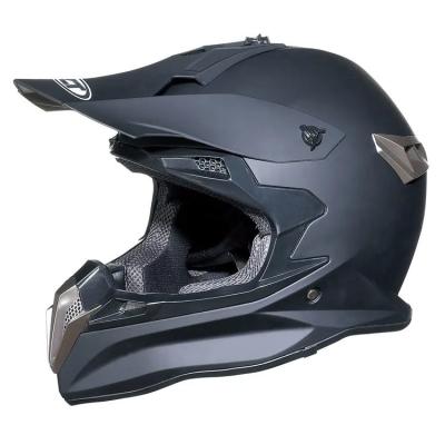 Cina Casco da motocross di colore nero o personalizzato per la massima protezione offroad e doppio sport in vendita