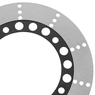 Cina Produrre campioni personalizzati Rotore del disco freno anteriore da 240 mm per Kawasaki GPZ250 GPZ305 KH100 KH125 in vendita