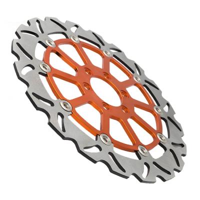 中国 KTM 690 デューク用の 320mm ステンレス鋼とアルミニウム合金 前部バイクブレーキディスク 販売のため