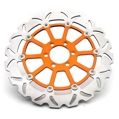 中国 KTM 690 デューク用の 320mm ステンレス鋼とアルミニウム合金 前部バイクブレーキディスク 販売のため