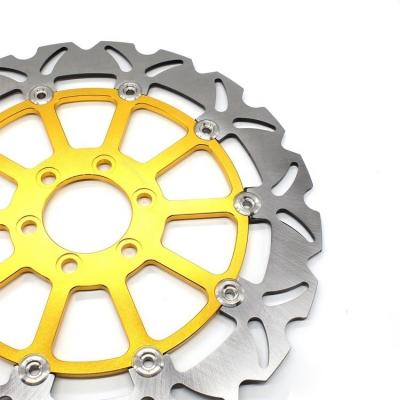 China Rotor van roestvrij staal 420 2Cr13 T6061 Aluminium legering remplaat voor KTM Duke390 RC390 Te koop
