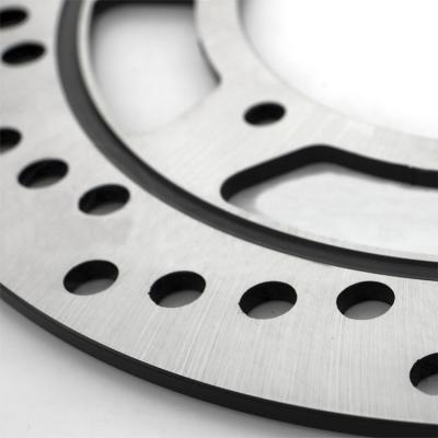 China Naturfarbe 240mm Motorrad Frontbremsscheibenrotor für Honda XL125R XR250R XR500R zu verkaufen