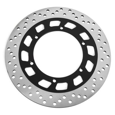 China Roestvrij staal 420 Achterste 298 mm remrotor schijf voor Yamaha XVS1300 Natuurlijke kleur Zwart Te koop