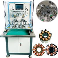 China Professional Coil Fan Automatic Bobbin Winding Machine with Source Pressure Control for sale
