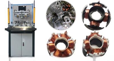 China Borstelloze motor wikkelmachine voor stator en vliegwiel Max1000rpm vliegvork snelheid Te koop