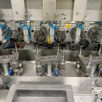 China Micro-Motor Coil Automatic Wire Winding Machine with Flying Fork Accuracy 0.05 Degree for sale