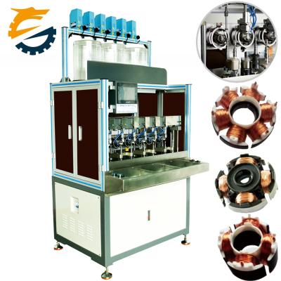 Cina Macchina di avvolgimento a bobina statore completamente automatica con controllo del movimento e carico massimo di 10 kg in vendita
