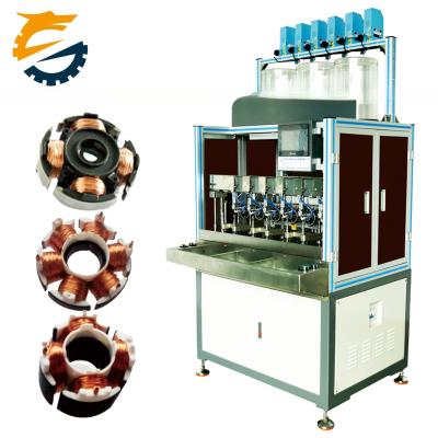 Cina Macchina di avvolgimento a bobina statore completamente automatica con controllo del movimento e carico massimo di 10 kg in vendita