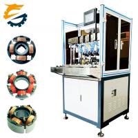 China 0.04 0.25mm Wire Diameter Range Automatic Bldc Motor Winding Machine PLC CNC Control for sale