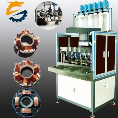 Cina 350 kg Peso Dc Motori senza spazzole Ventilatori di raffreddamento Magneto Statori Automatica Avvolgitore in vendita