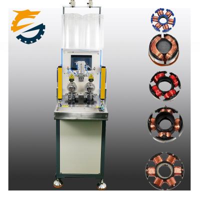 China PS-W201H Automatische BLDC-motor met twee stations, stator draad wikkeling machine voor 4 polen-12 polen Te koop