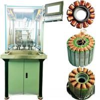 China 2 Stations Motor Engine Winding Machine Customized for Micro Motor Cutting Wire Method for sale