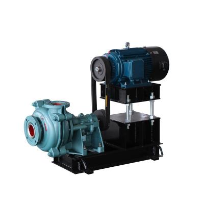 China Heavy duty mineral processing centrifugal coal mining slurry pump series AH(R) for sale