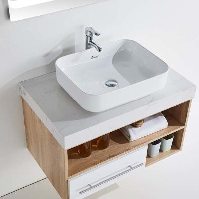 Cina Legno solido del bagno di vanità dei Governi di vanità moderna europea del bagno in vendita