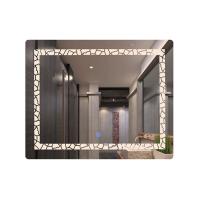 China Touch Sensor Wall Mounted LED Mirror Rectangle shape 4mm thickness for sale