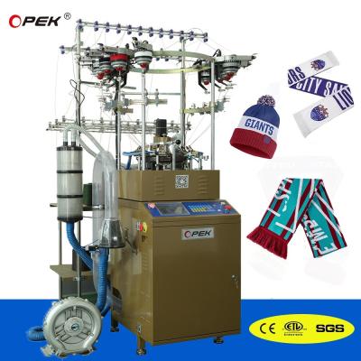China 325 KG Opek Winter Beanie Knitting Machine with Auto Lubrication and Add Oil System for sale