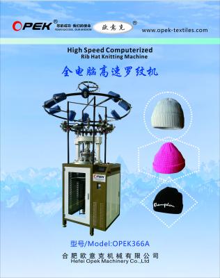 Cina Metodo doppio di maglieria Pesca e Waffle Stitch tessitura cappelli a costole Maglieria in vendita