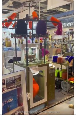 Cina 30000sets/month Fish Scale Tuck Rib Hats Tissing Machine con lubrificazione Oiler AUTO in vendita