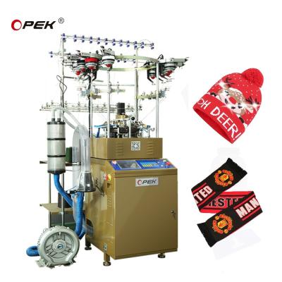 China Performance 9inch Knitting Width Opek High Speed Knitting Machine for Beanies and Scarf for sale